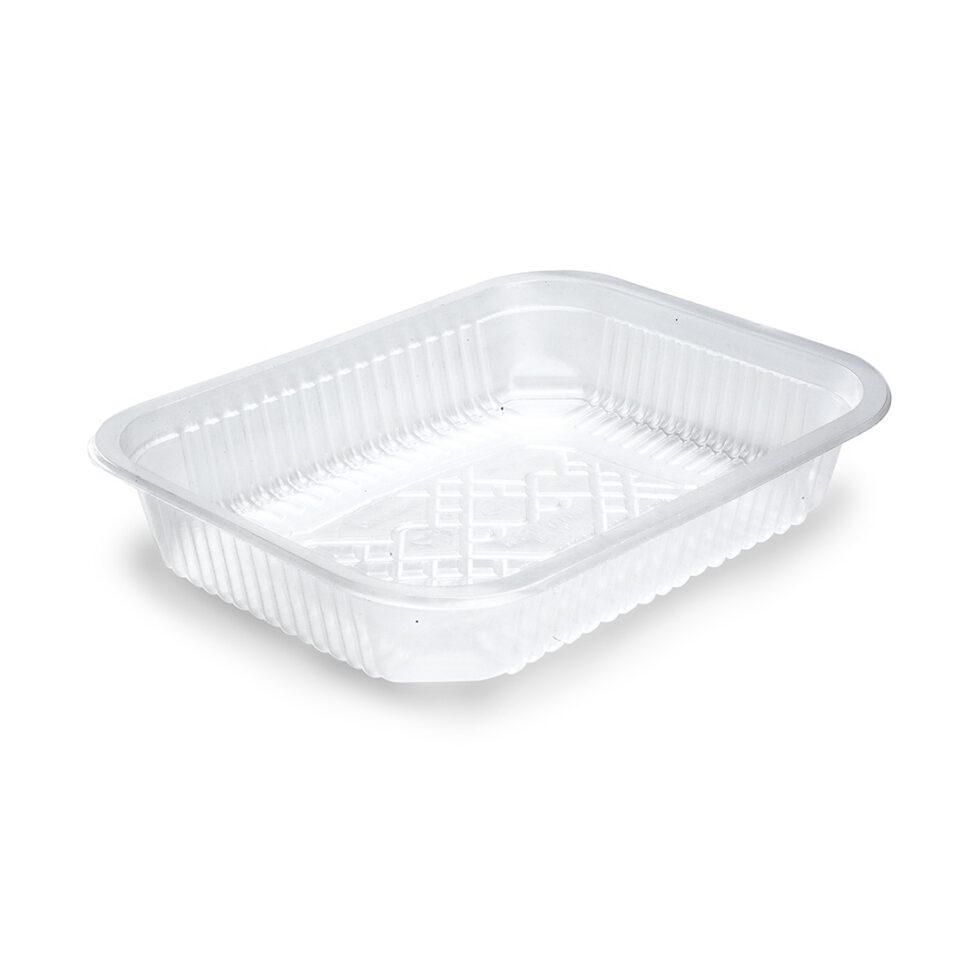 Bandeja de PP 105 rectangular – 100 Unidades | SEINE